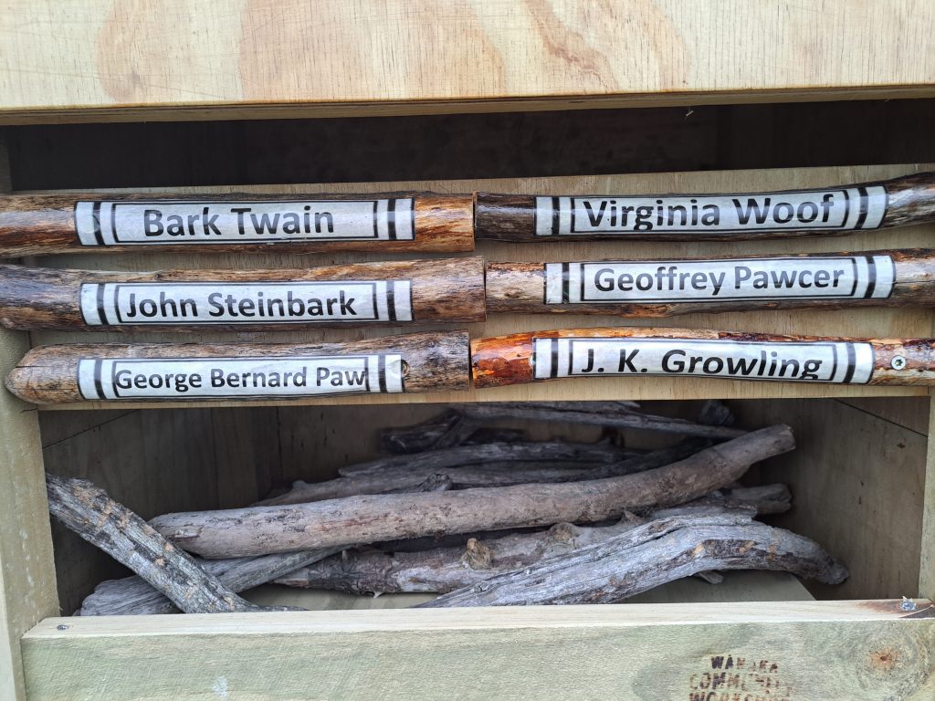Hawea stick library – Wānaka Community Workshop Trust