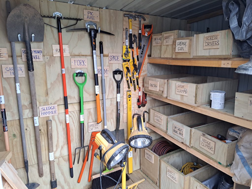 Tool Library ready to go – Wānaka Community Workshop Trust